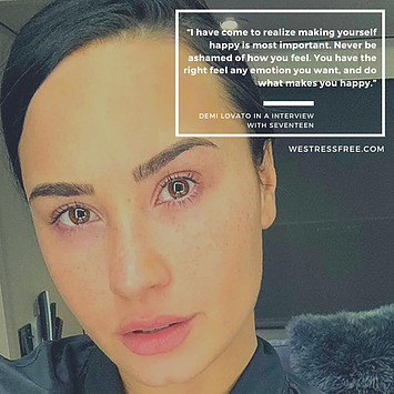 demi-lovato-quote-about-mental-ilness | We Stress Free